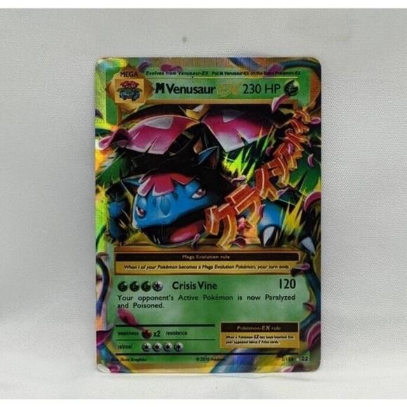 Venusaur Mega Evolution Card